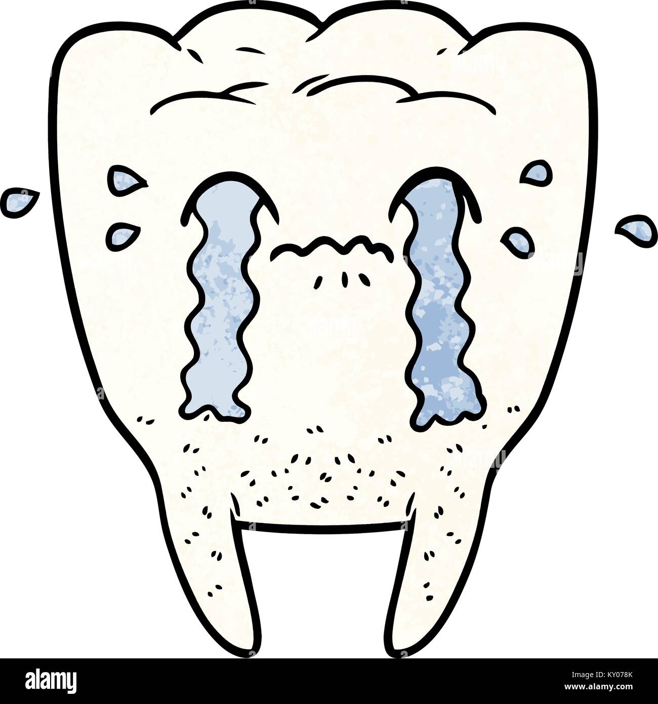 cartoon tooth crying Stock Vector Image & Art - Alamy