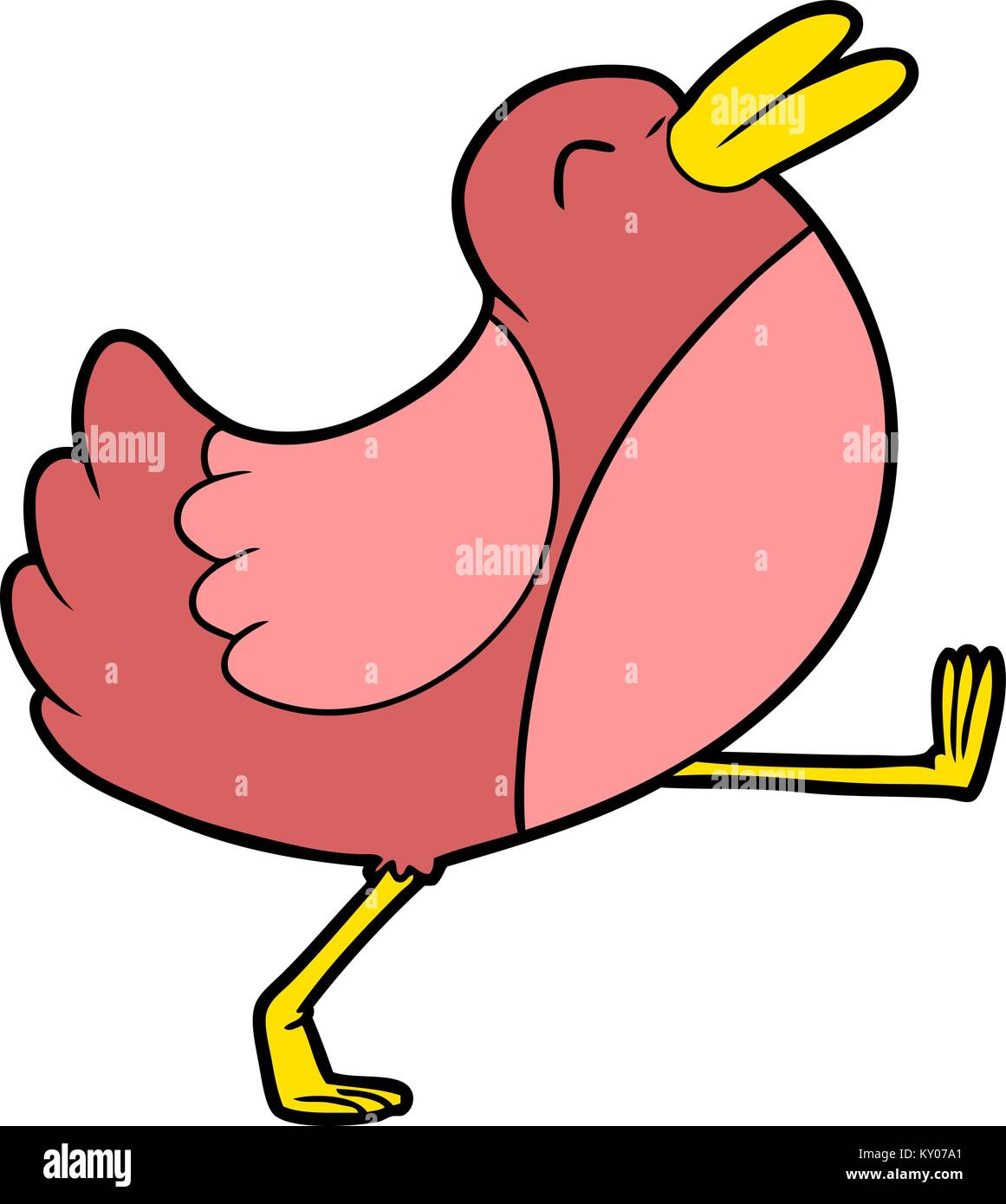 Funny Walking Cartoon