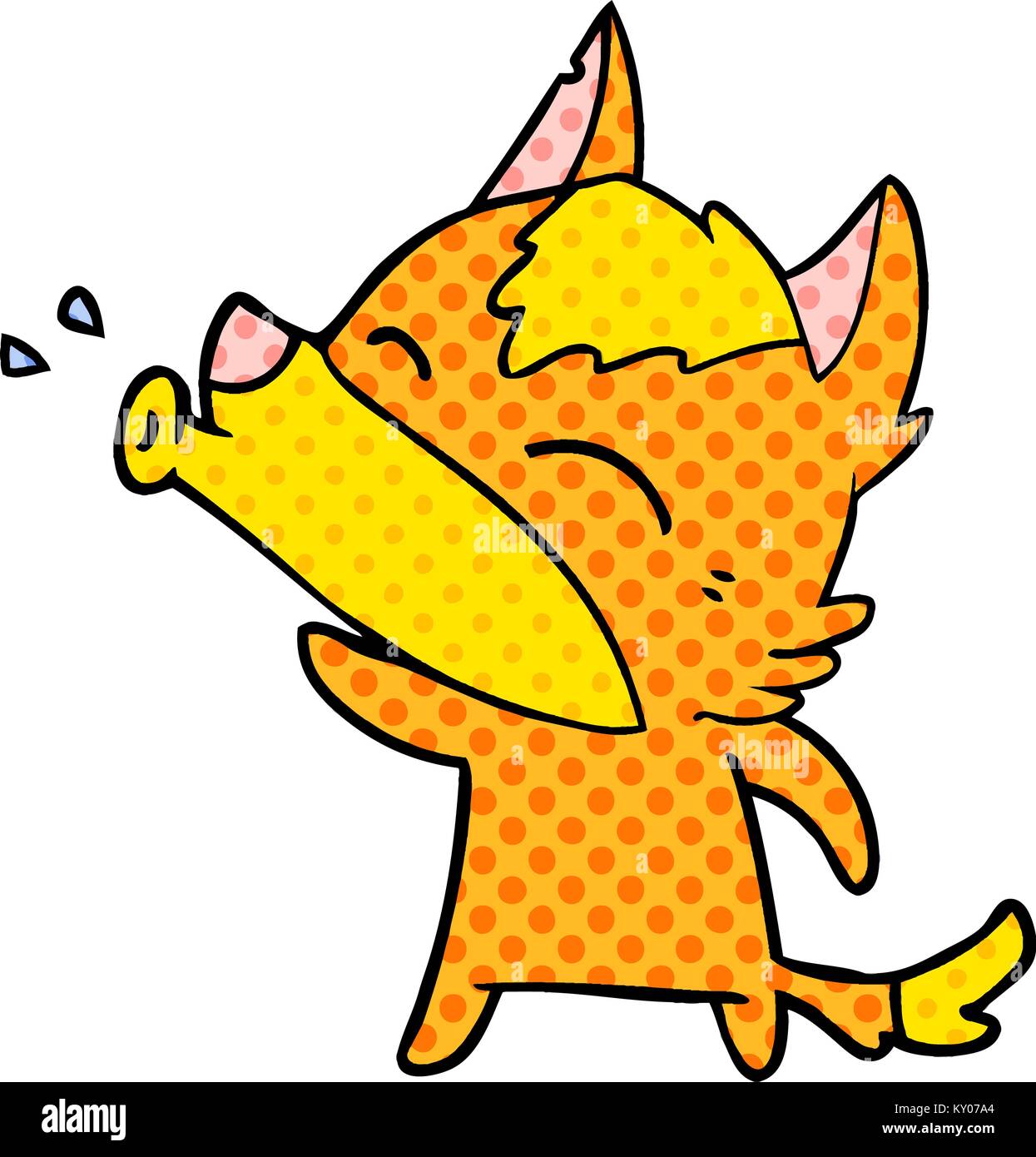fox cartoon character Stock Vector Image & Art - Alamy