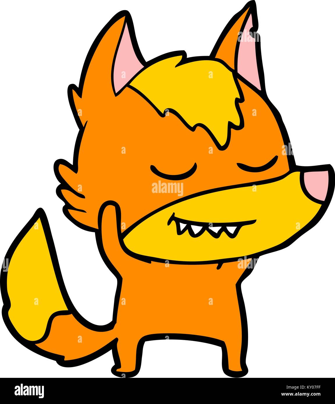 fox cartoon character Stock Vector Image & Art - Alamy