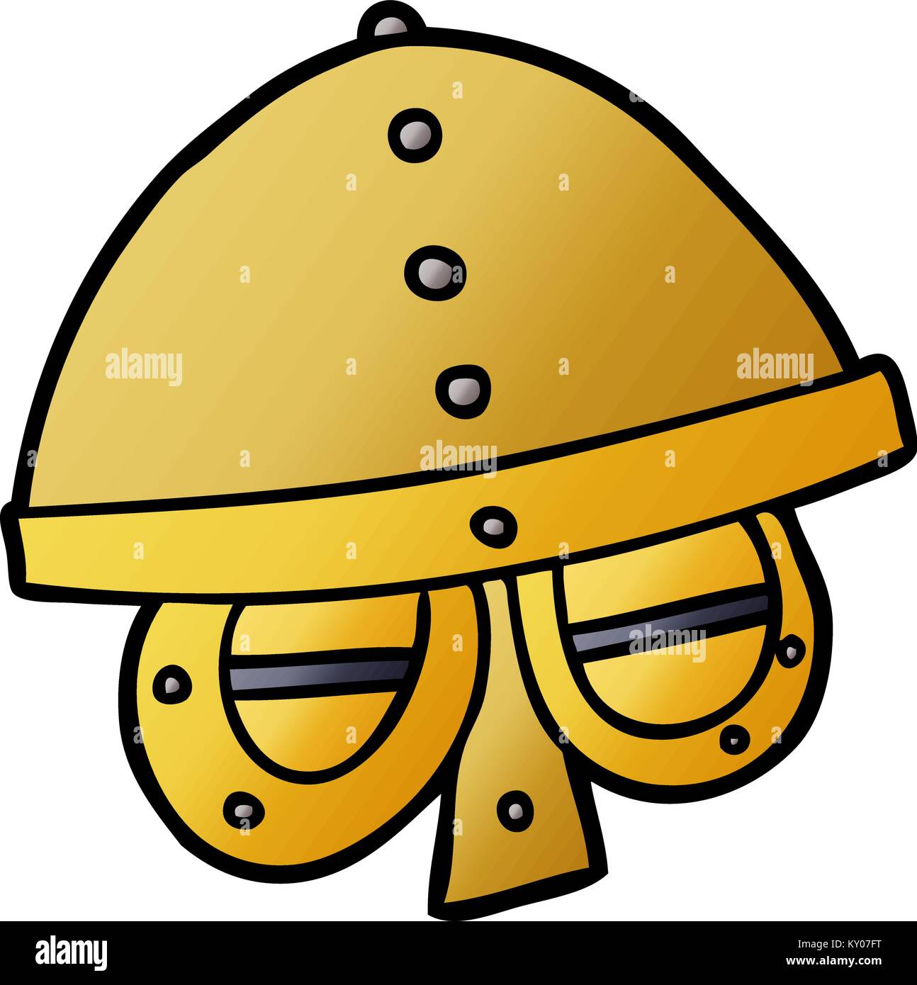 cartoon medieval helmet Stock Vector Image & Art - Alamy