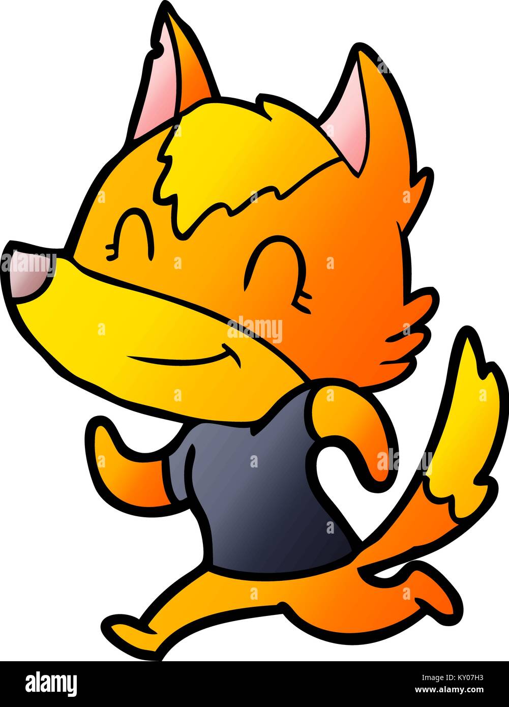 fox cartoon character Stock Vector Image & Art - Alamy