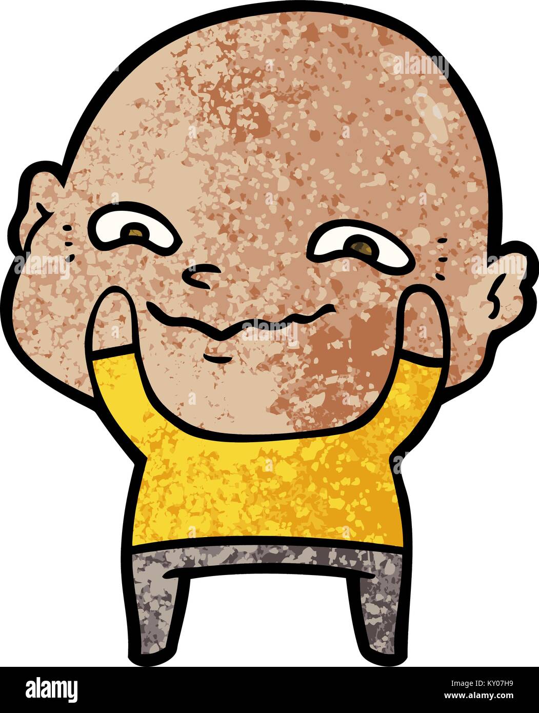 cartoon creepy guy Stock Vector Image & Art - Alamy