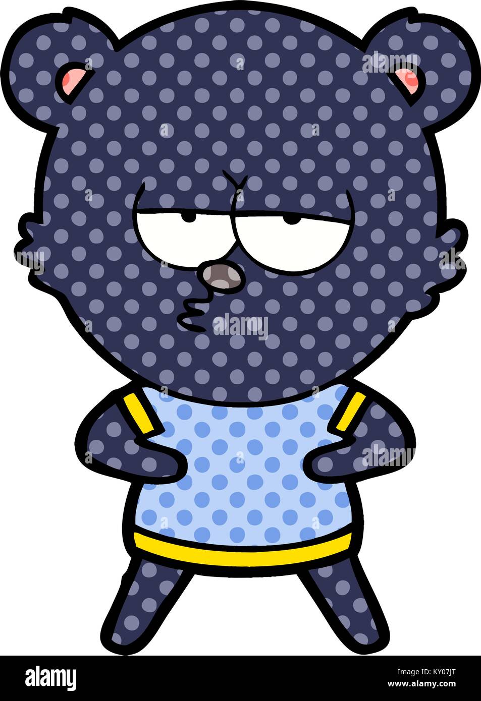 bear cartoon character Stock Vector Image & Art - Alamy