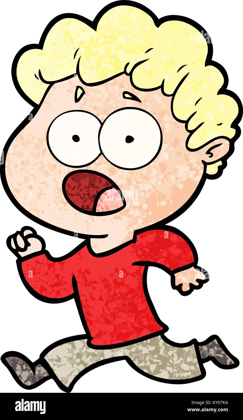 cartoon man gasping in surprise Stock Vector Image & Art - Alamy