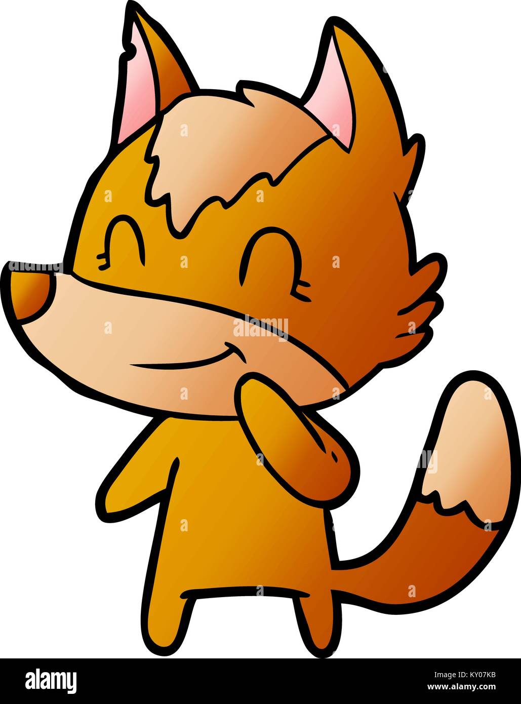 fox cartoon character Stock Vector Image & Art - Alamy