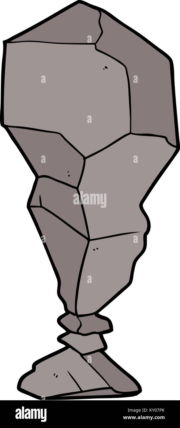 cartoon balancing rock Stock Vector Image & Art - Alamy