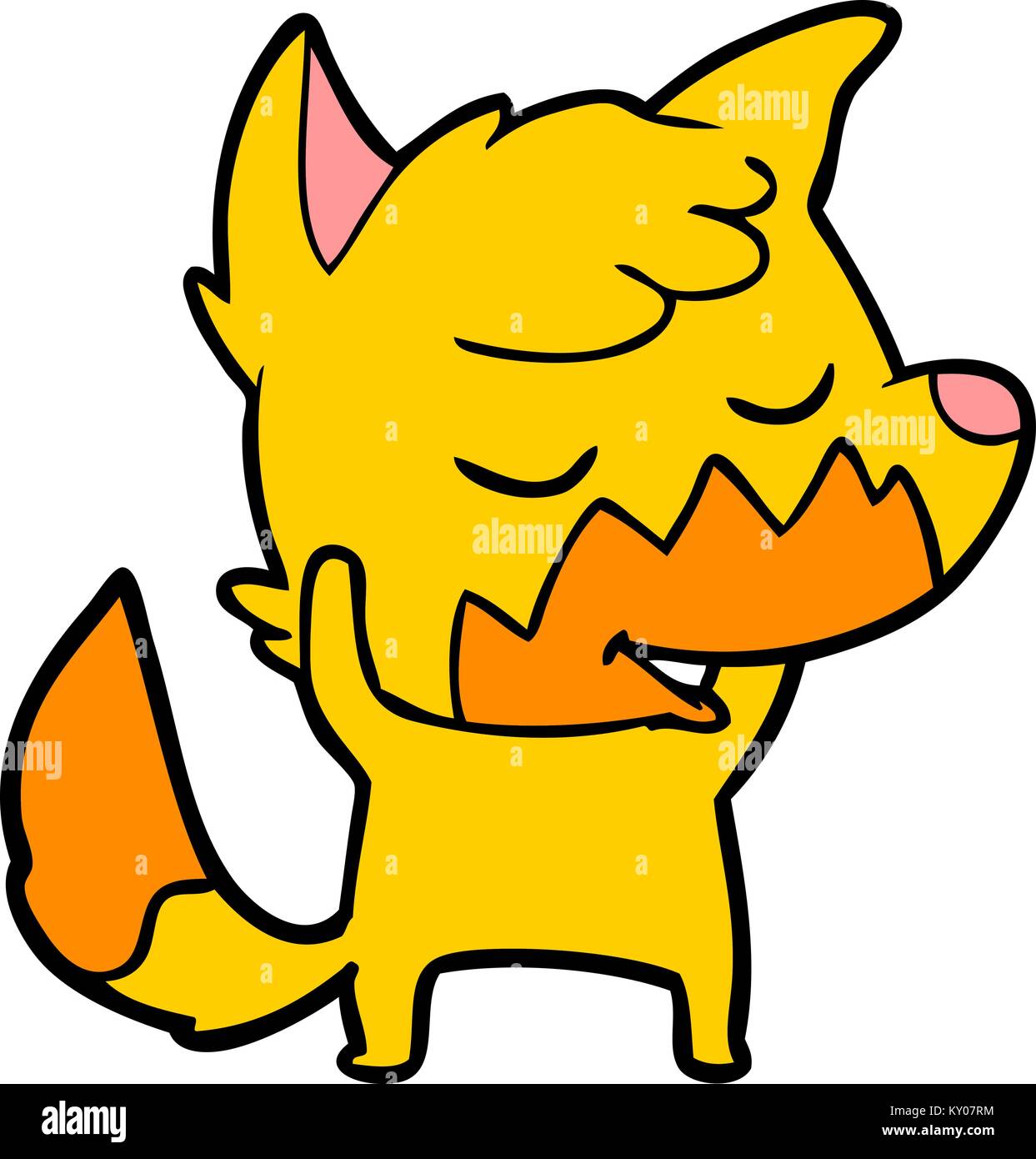 fox cartoon character Stock Vector Image & Art - Alamy