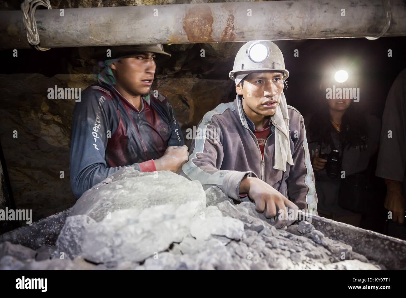 Old bolivian miner potosi High Resolution Stock Photography and Images ...