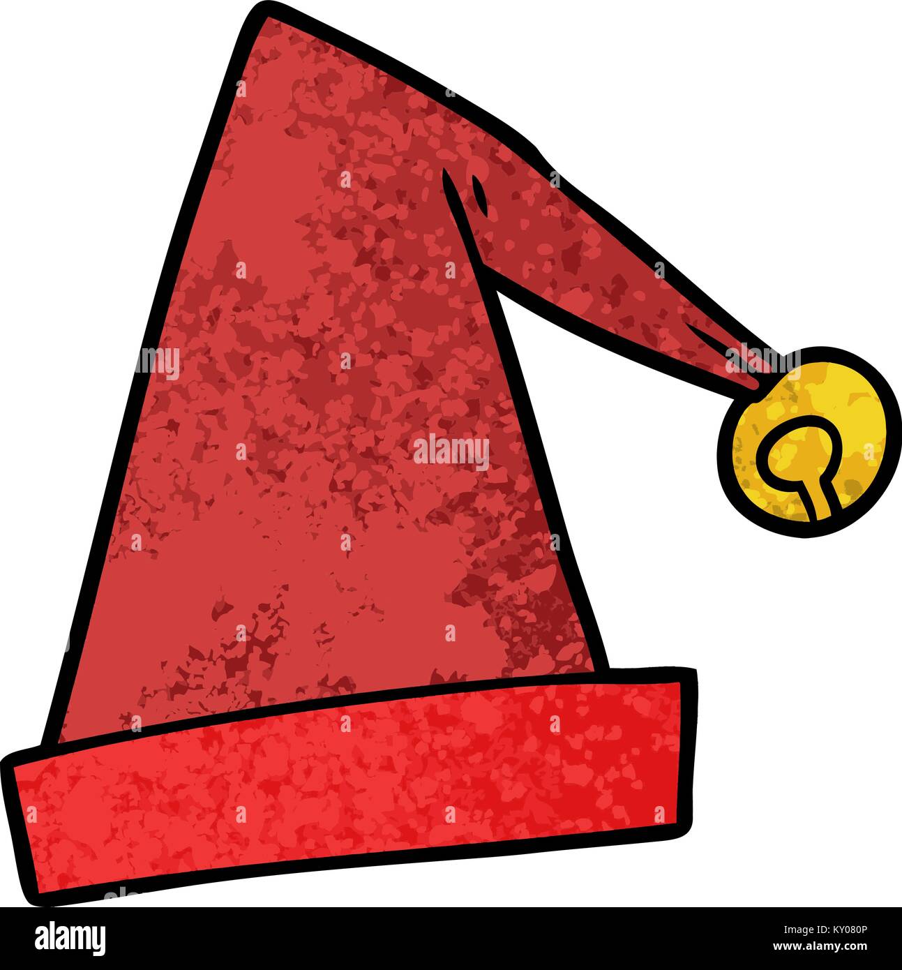 cartoon christmas hat Stock Vector Image & Art - Alamy