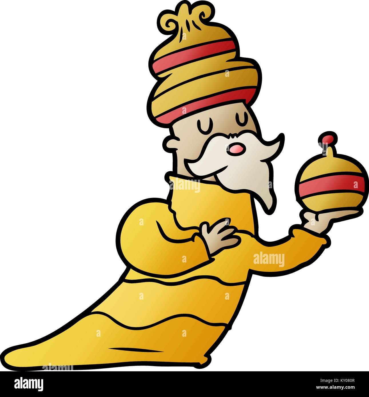 one of three wise men cartoon Stock Vector Image & Art - Alamy
