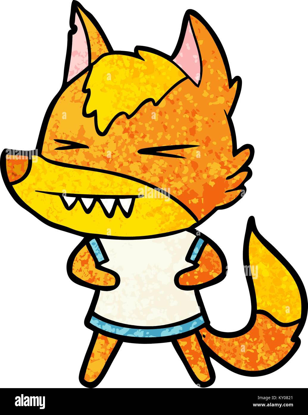 fox cartoon character Stock Vector Image & Art - Alamy