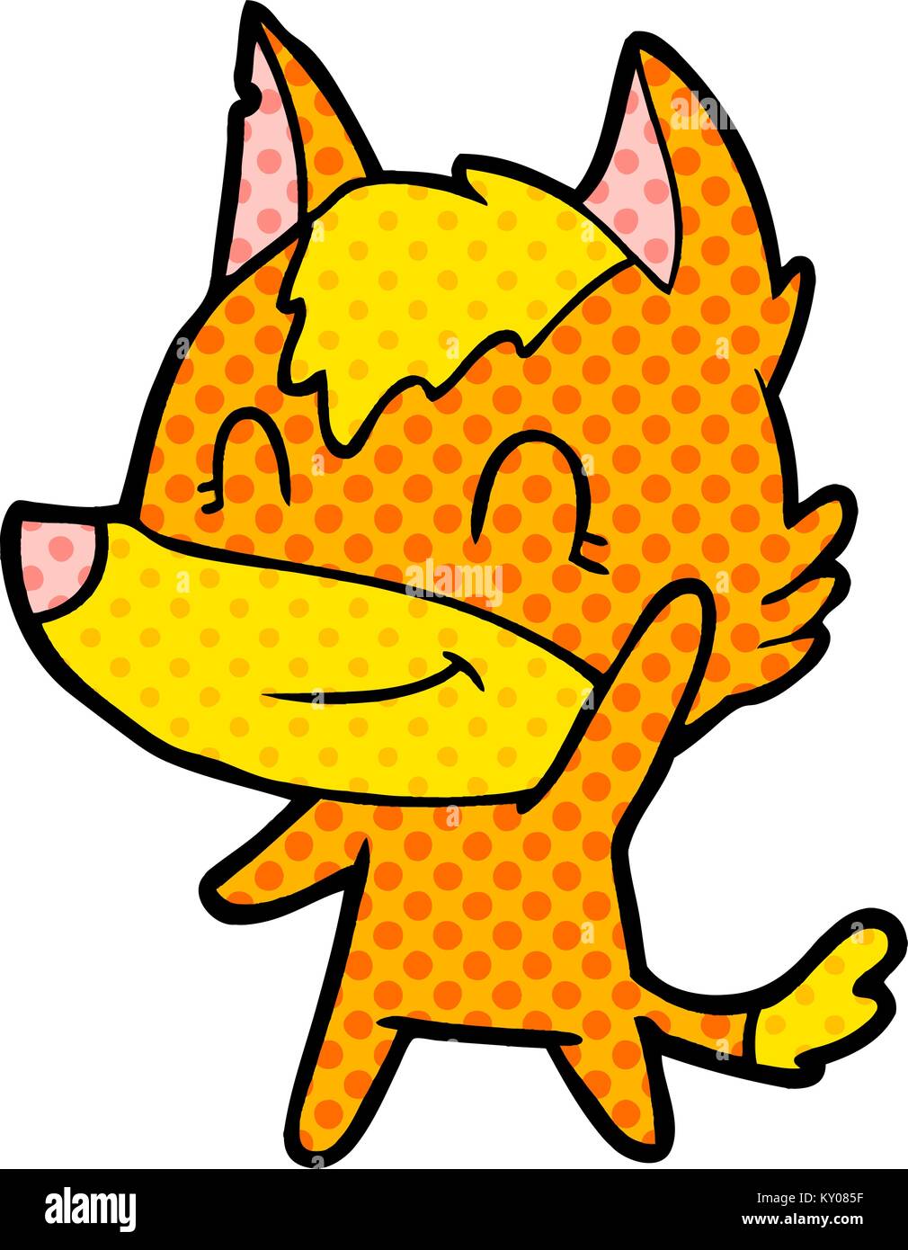 fox cartoon character Stock Vector Image & Art - Alamy