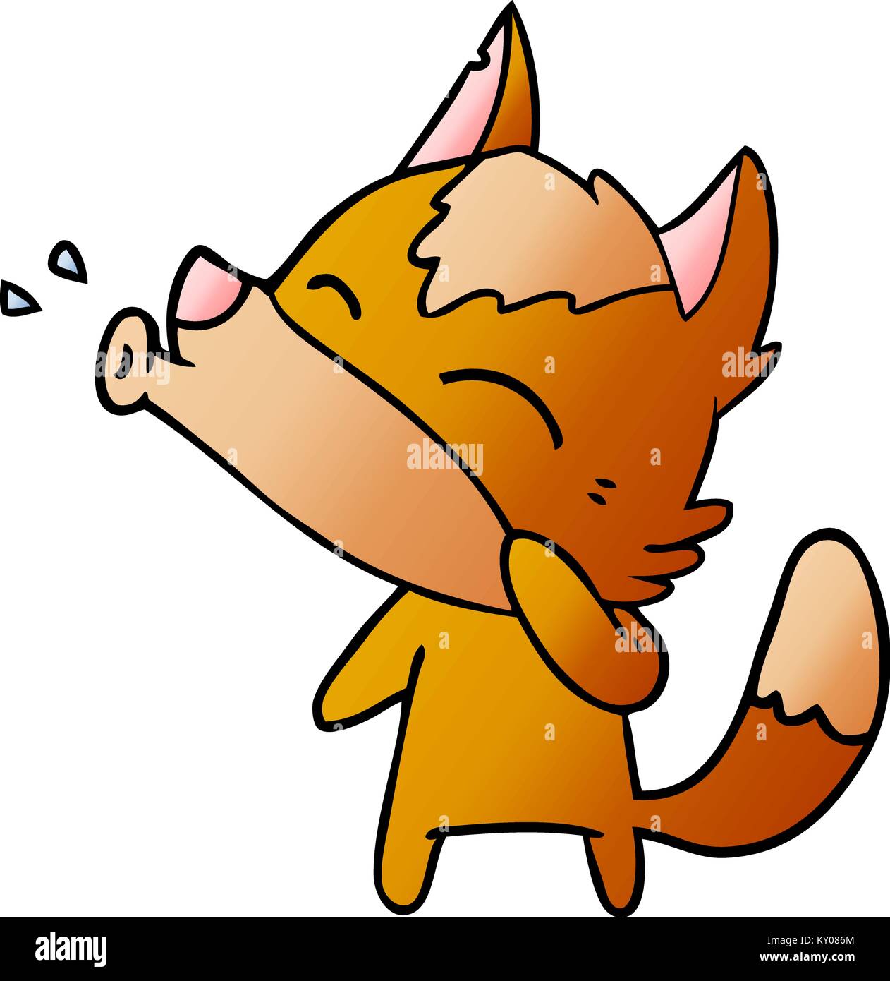 fox cartoon character Stock Vector Image & Art - Alamy