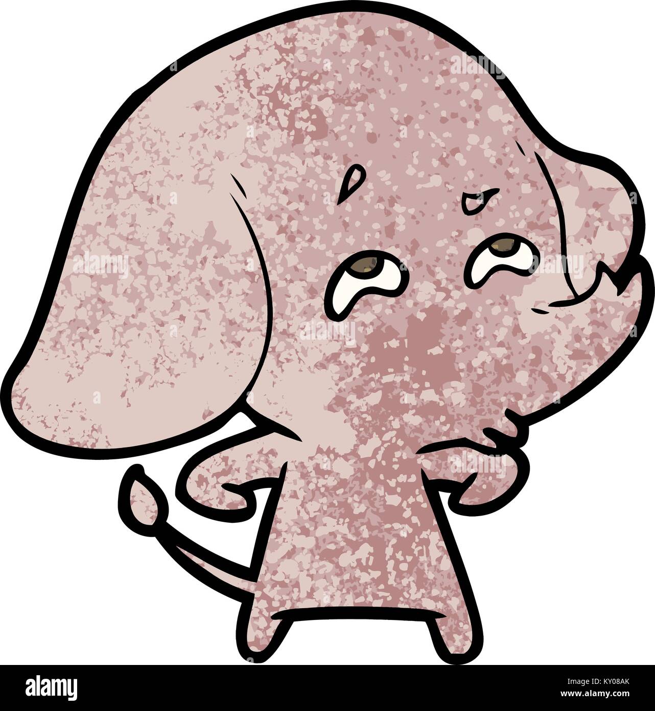 cartoon elephant remembering Stock Vector Image & Art - Alamy