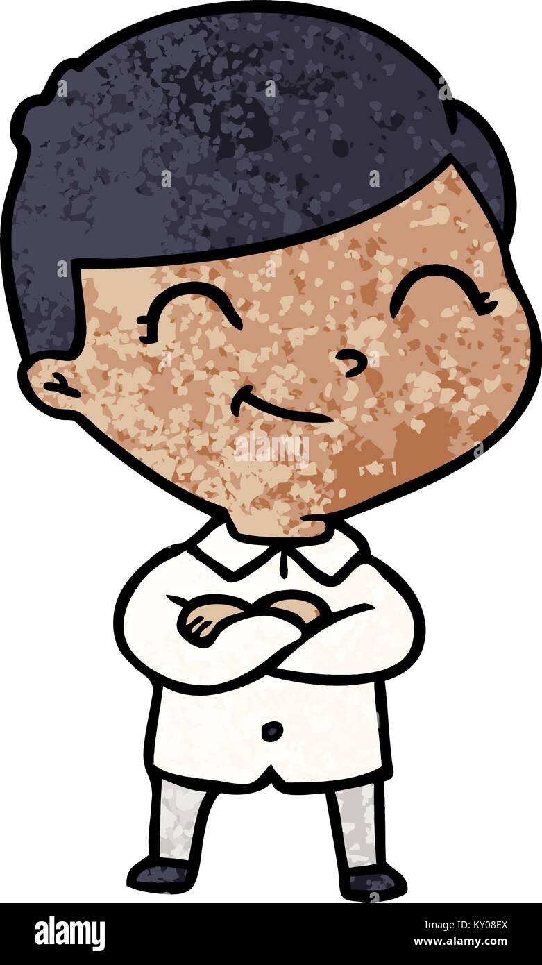 cartoon boy smiling Stock Vector Image & Art - Alamy