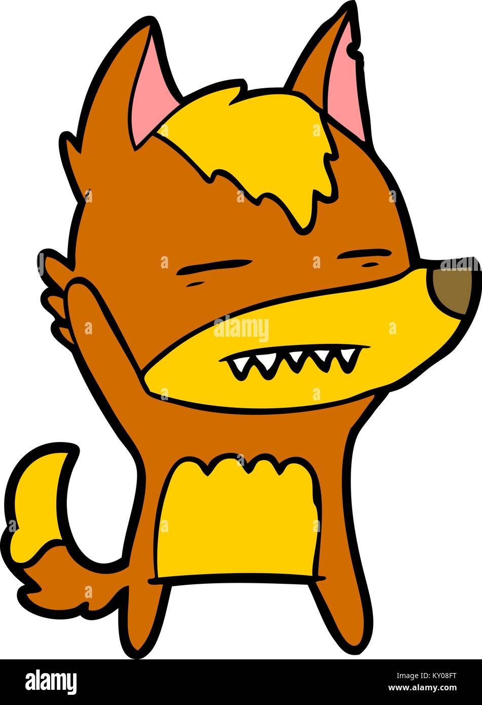fox cartoon character Stock Vector Image & Art - Alamy