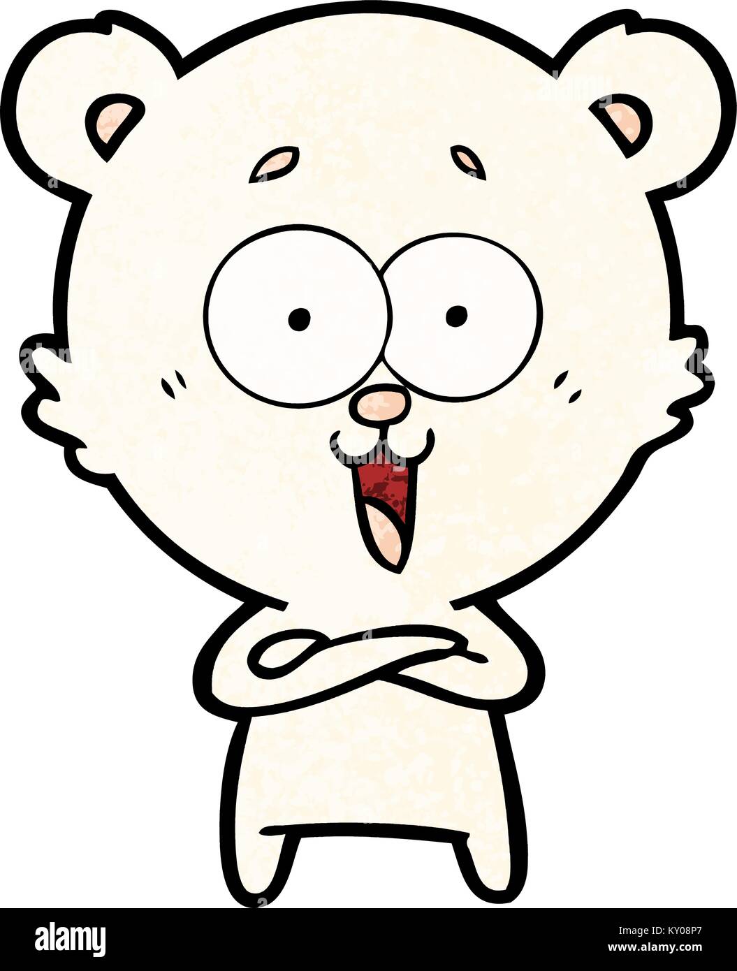 laughing teddy bear cartoon Stock Vector Image & Art - Alamy