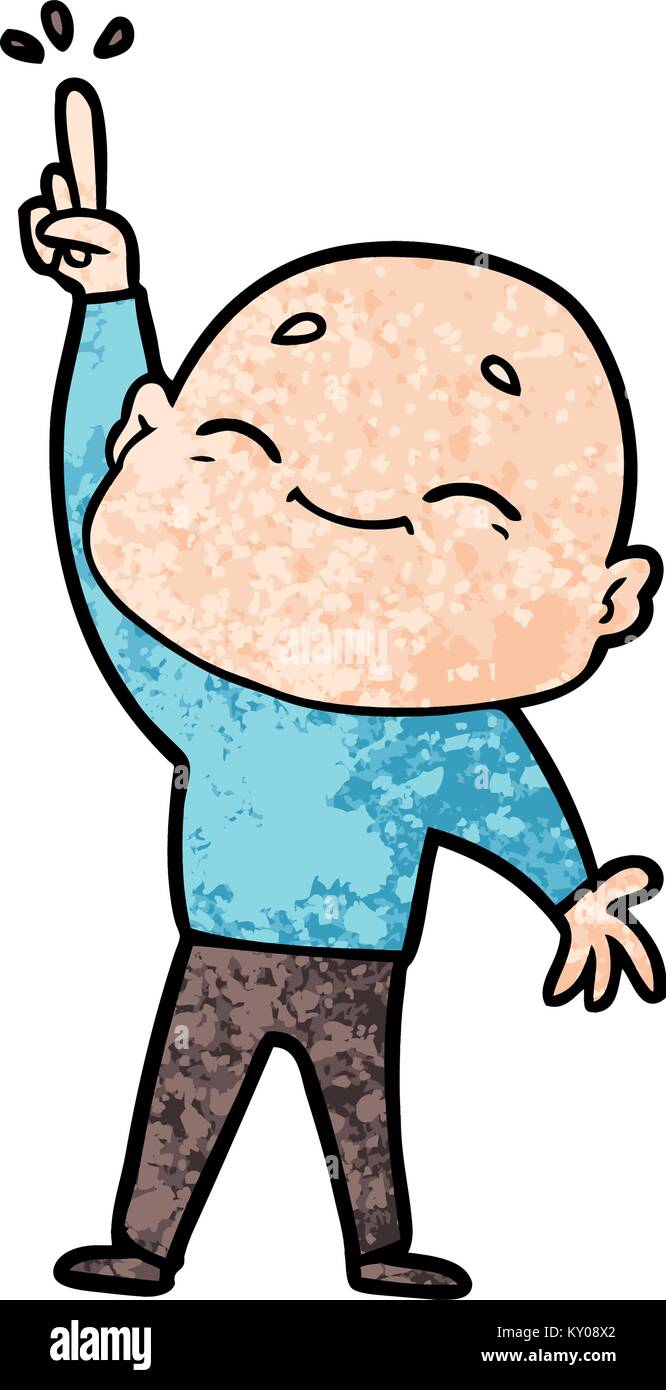 cartoon bald man dancing Stock Vector Image & Art - Alamy