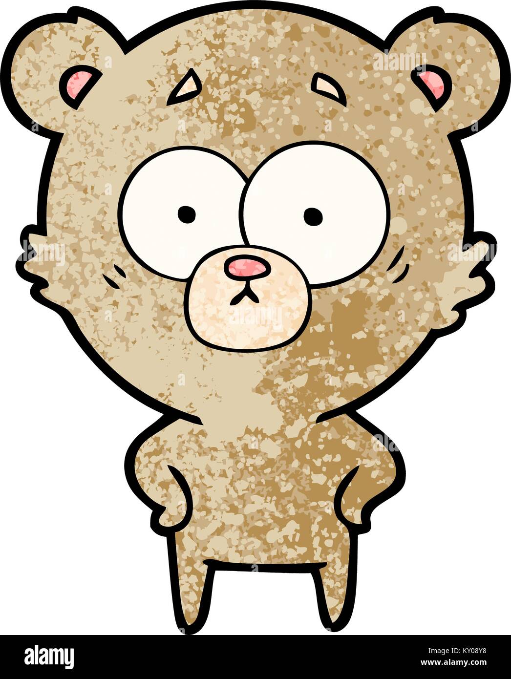surprised bear cartoon Stock Vector Image & Art - Alamy