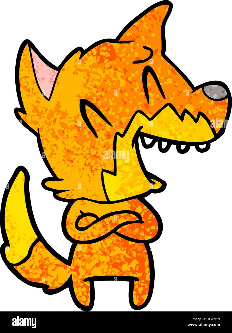 fox cartoon character Stock Vector Image & Art - Alamy