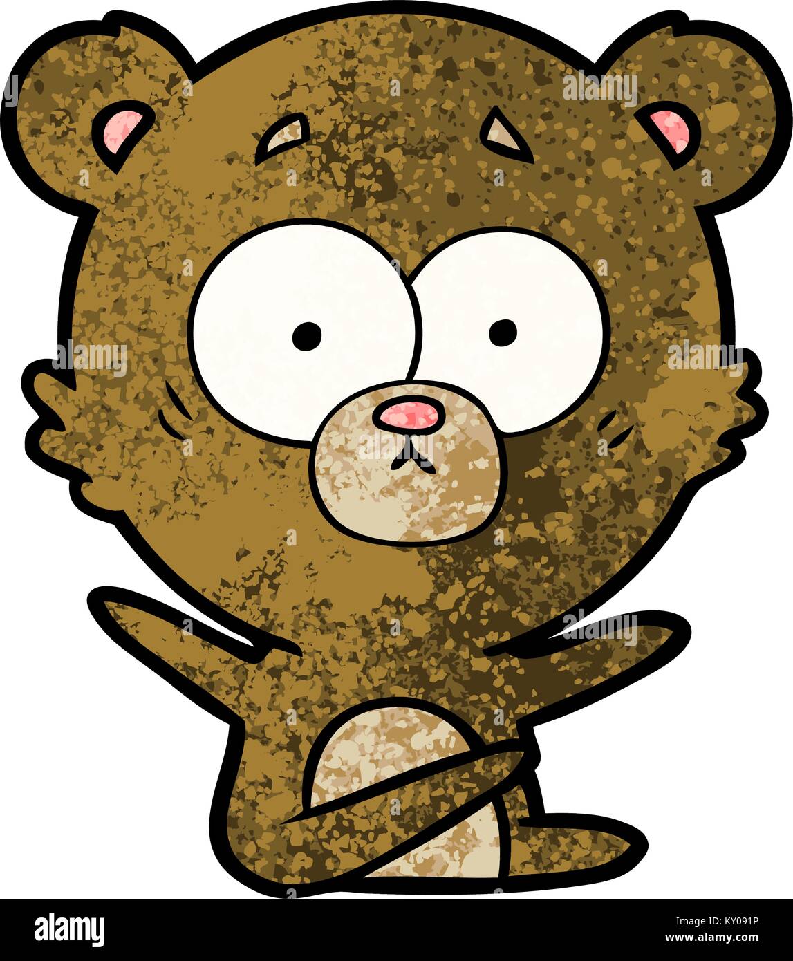 surprised bear cartoon Stock Vector Image & Art - Alamy