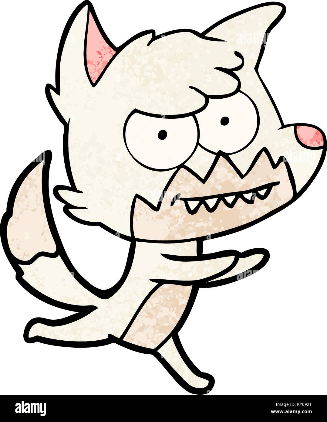 cartoon grinning fox Stock Vector Image & Art - Alamy