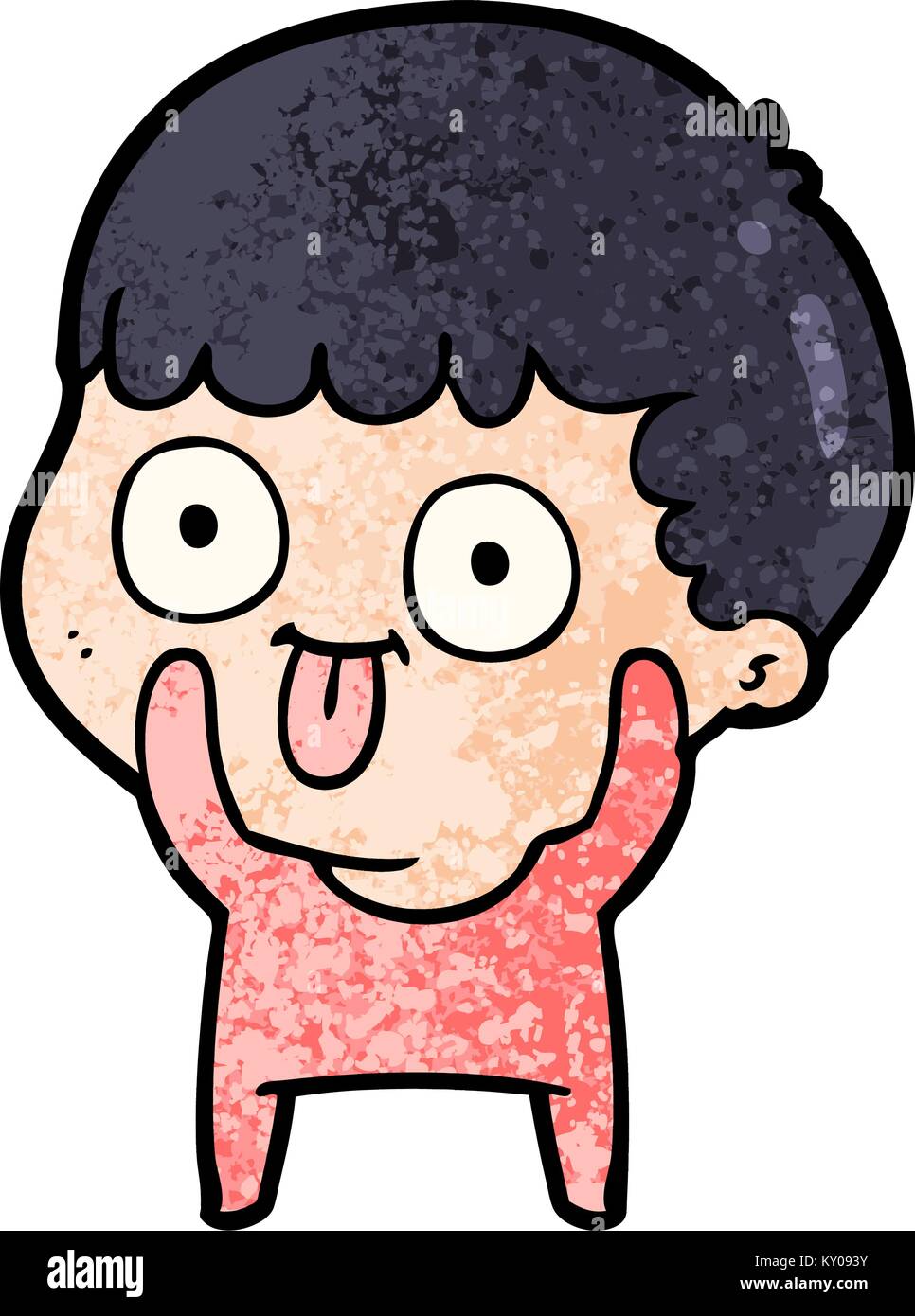 cartoon man staring Stock Vector Image & Art - Alamy