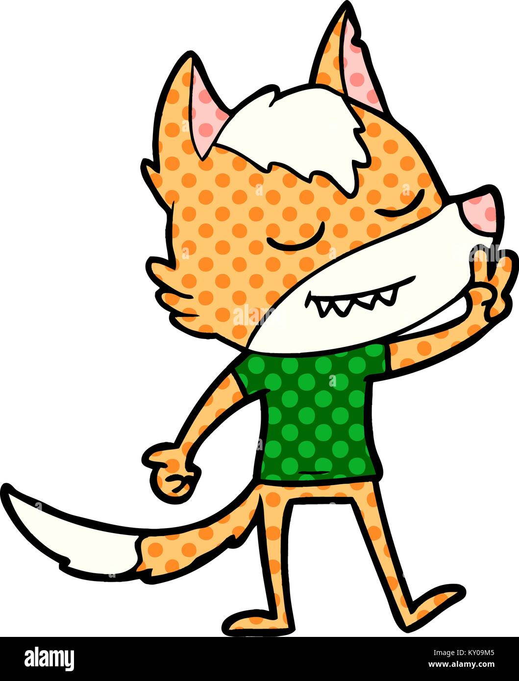 fox cartoon character Stock Vector Image & Art - Alamy