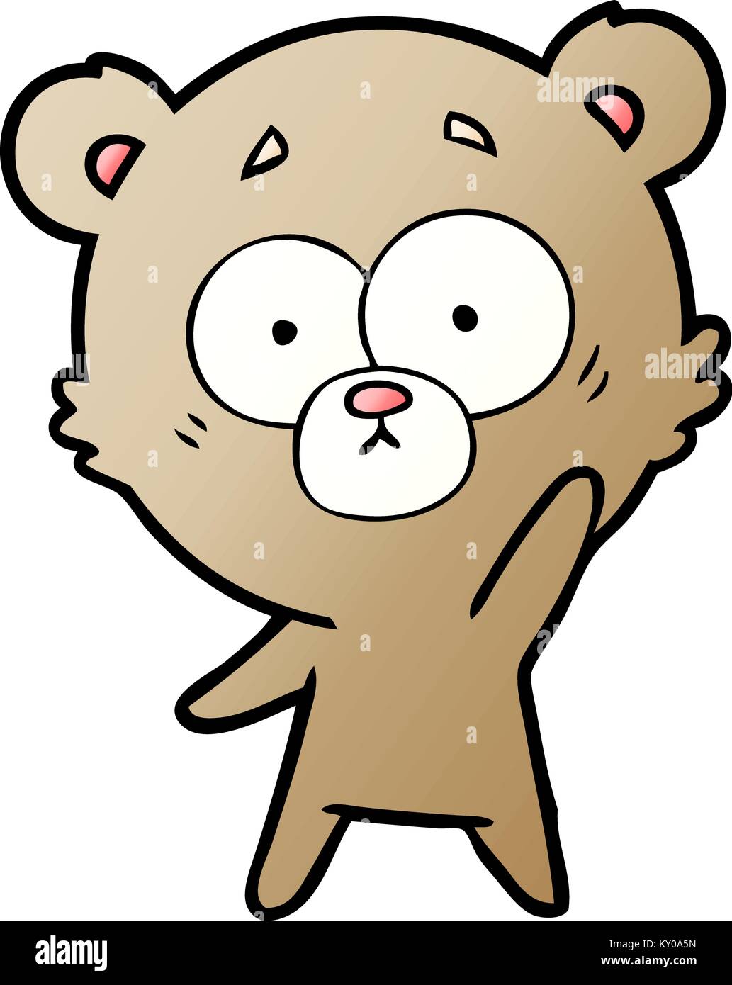 bear cartoon character Stock Vector Image & Art - Alamy