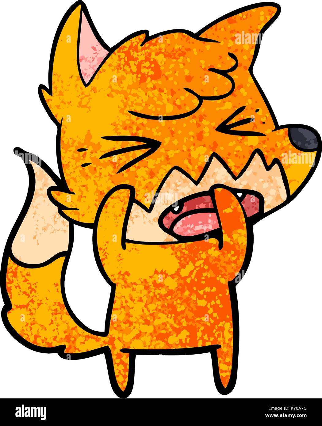 angry cartoon fox Stock Vector Image & Art - Alamy