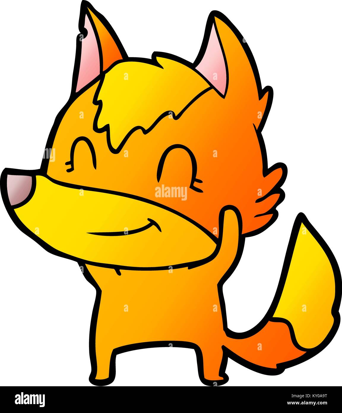 fox cartoon character Stock Vector Image & Art - Alamy