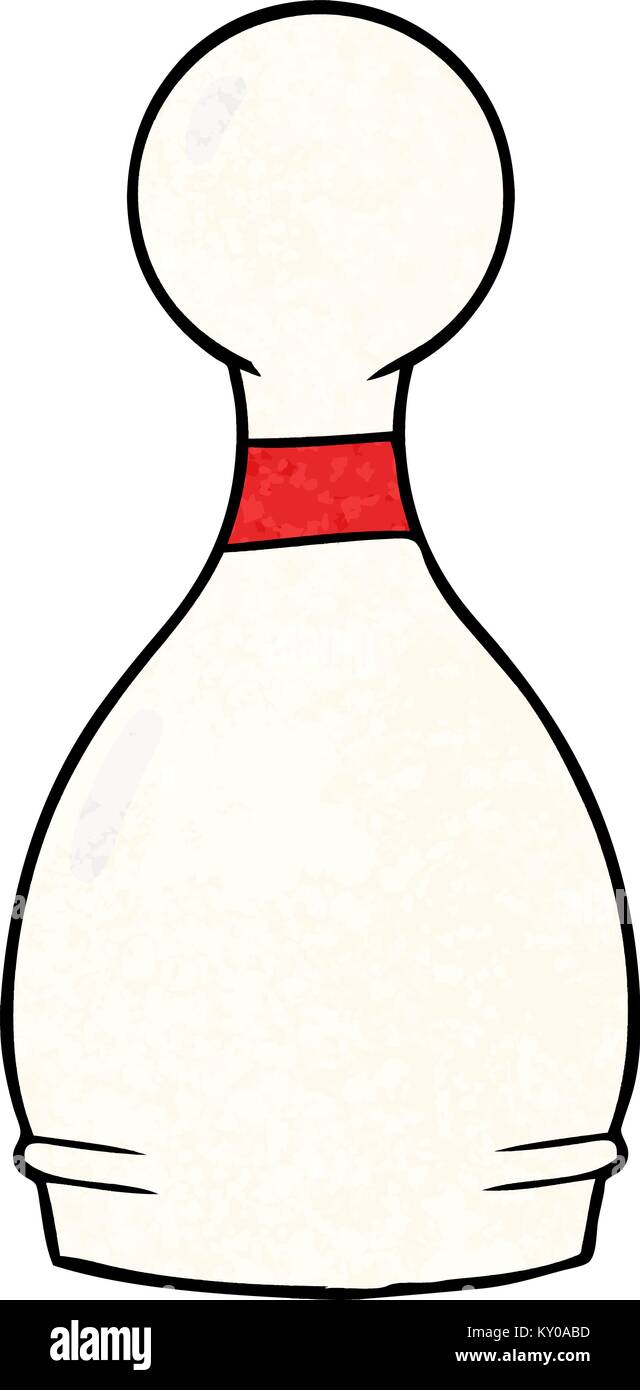 cartoon bowling pin Stock Vector Image & Art - Alamy