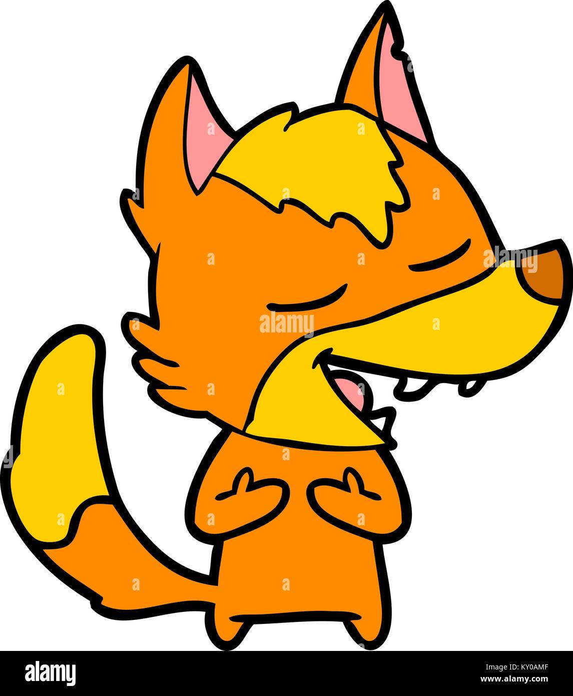 fox cartoon character Stock Vector Image & Art - Alamy