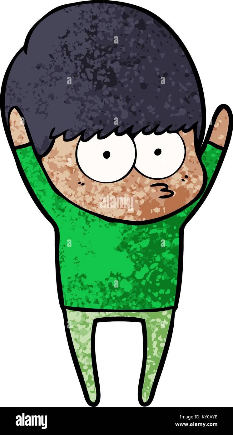 stretching cartoon boy Stock Vector Image & Art - Alamy