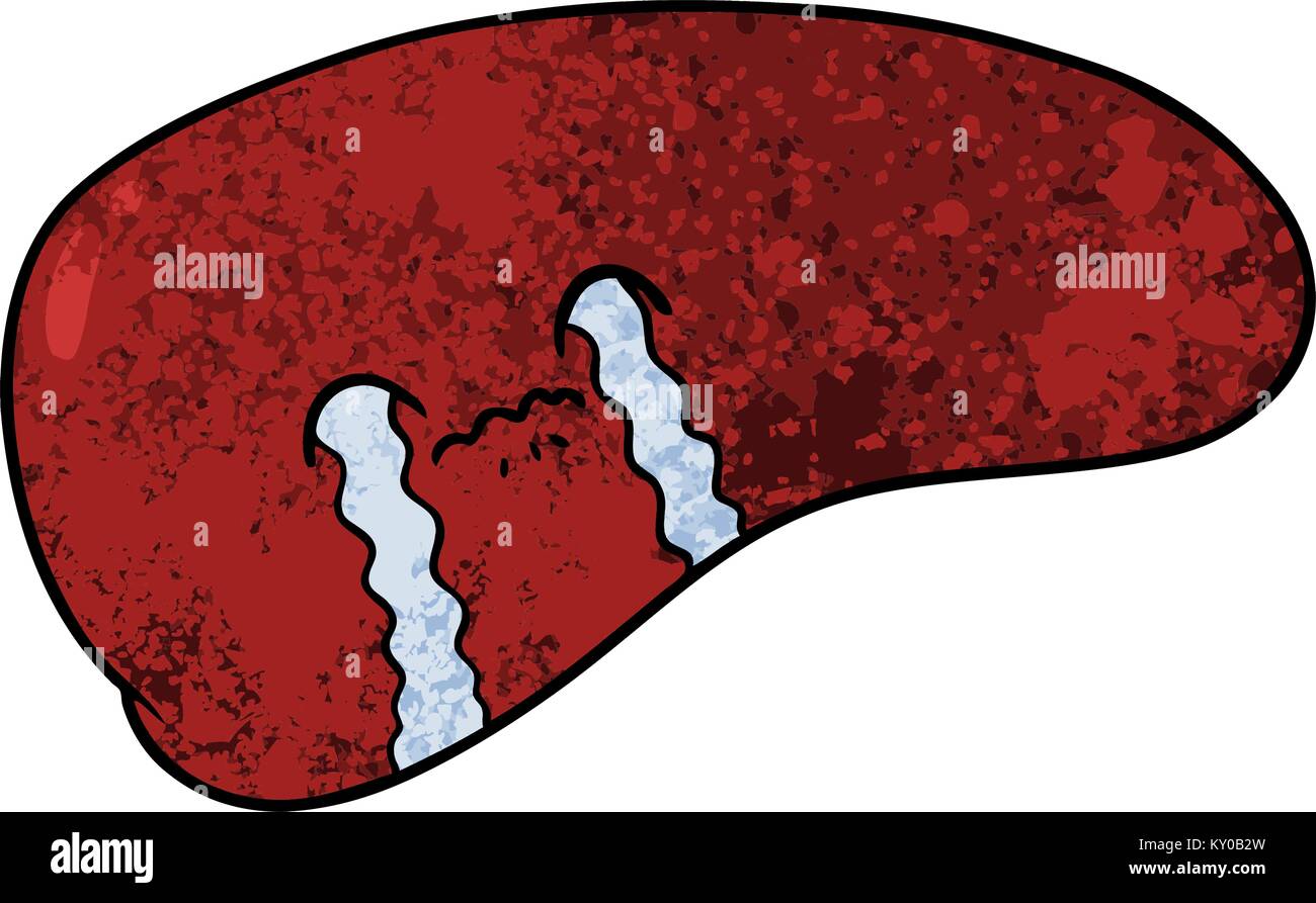 cartoon liver crying Stock Vector Image & Art - Alamy