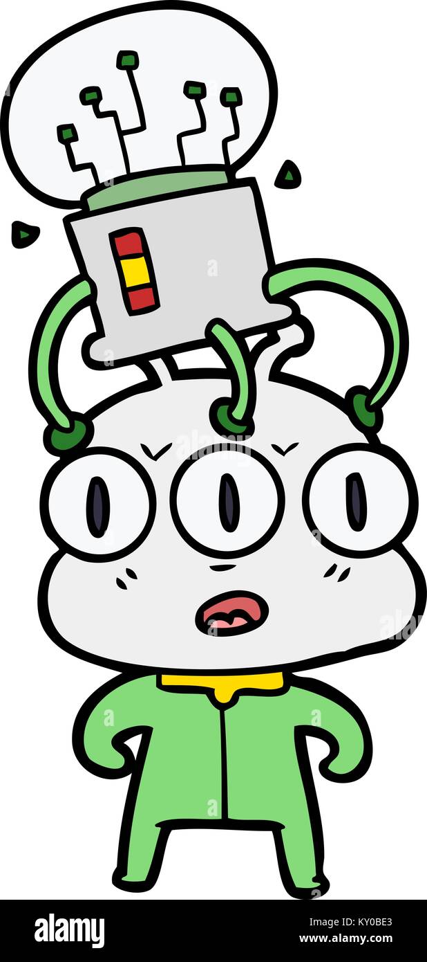 Three eyed character hi-res stock photography and images - Alamy