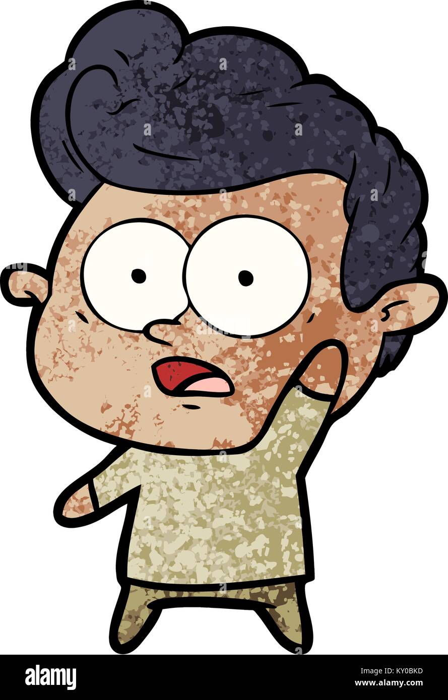 cartoon man asking question Stock Vector Image & Art - Alamy