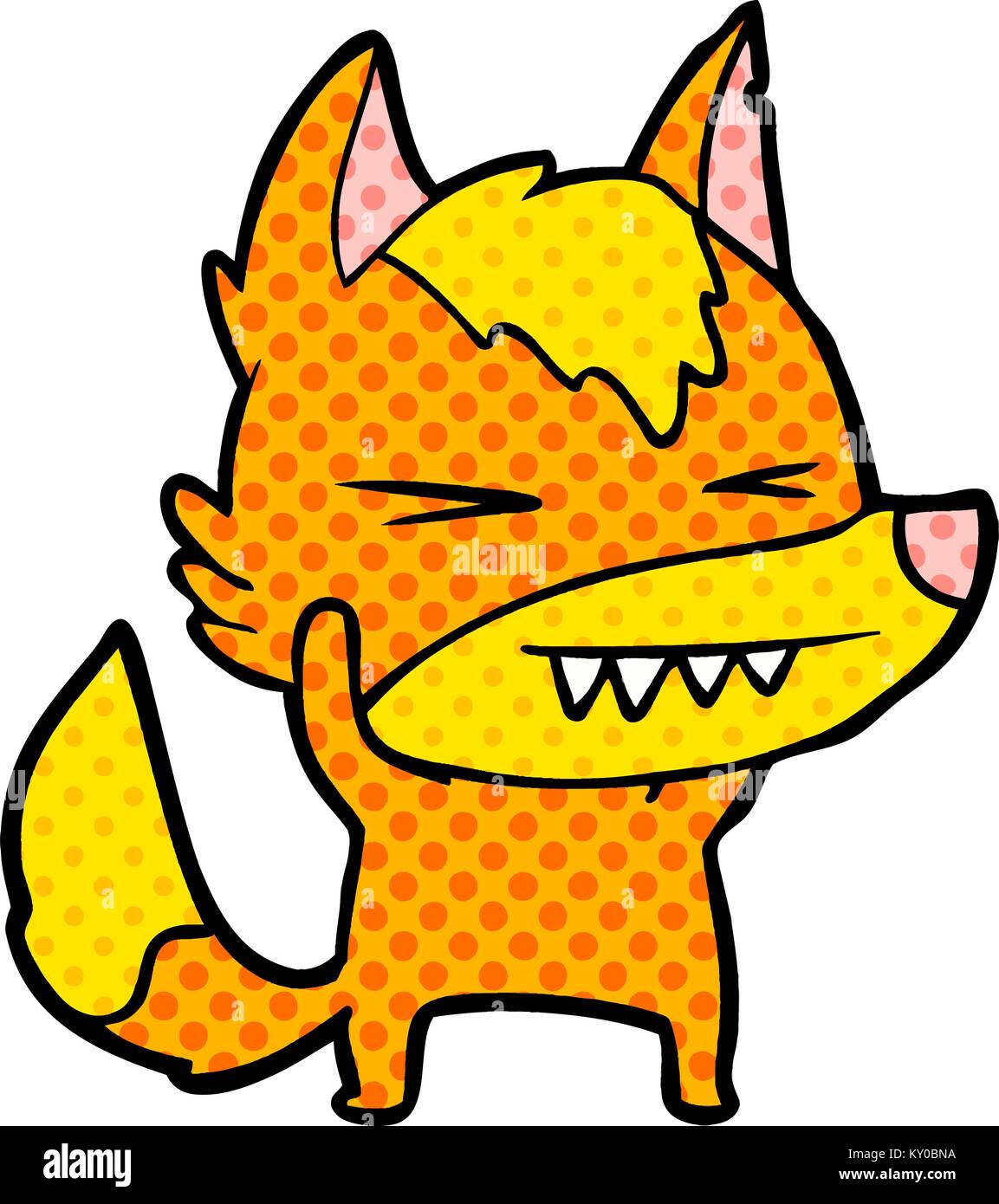 fox cartoon character Stock Vector Image & Art - Alamy