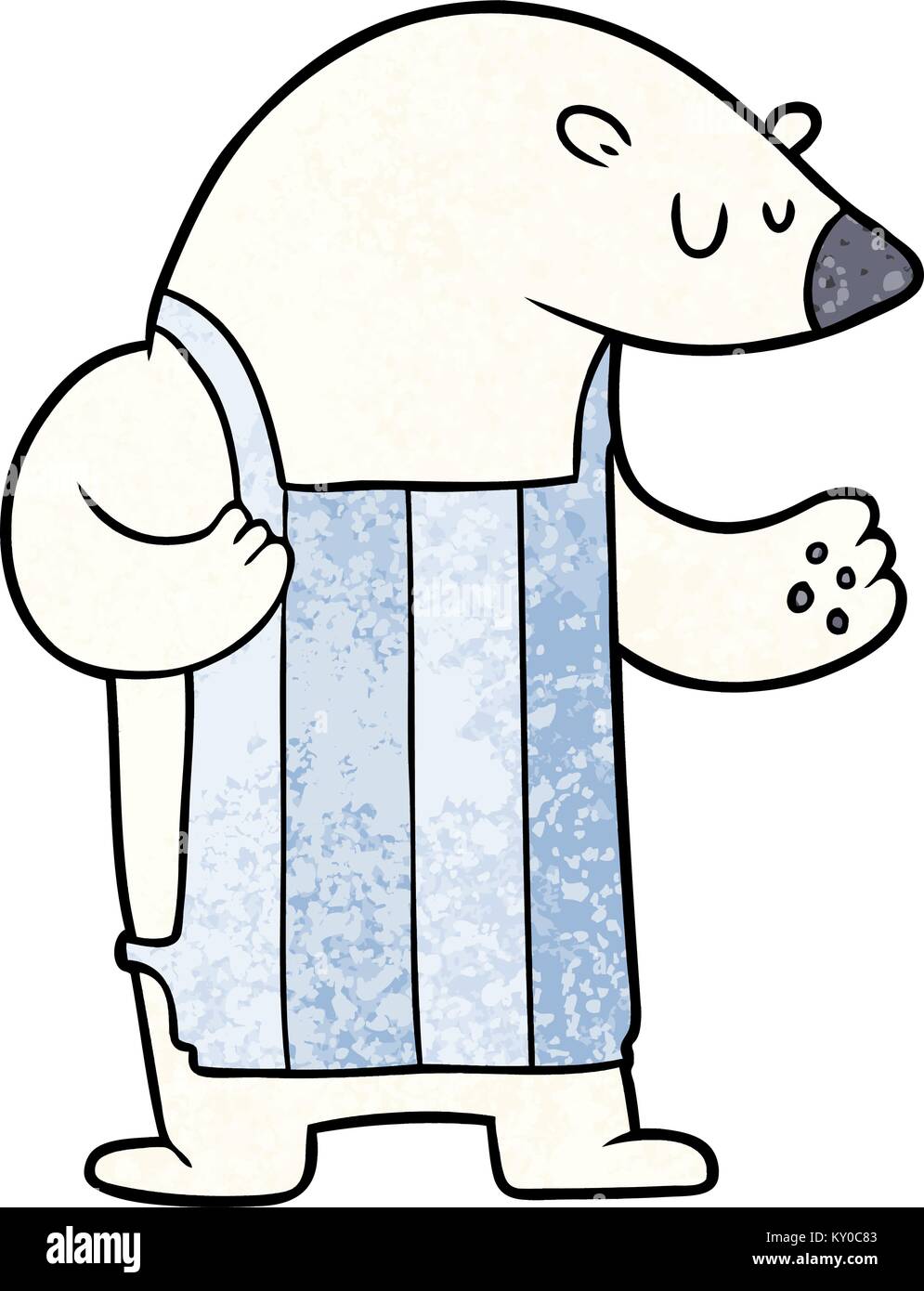 cartoon polar bear chef Stock Vector Image & Art - Alamy