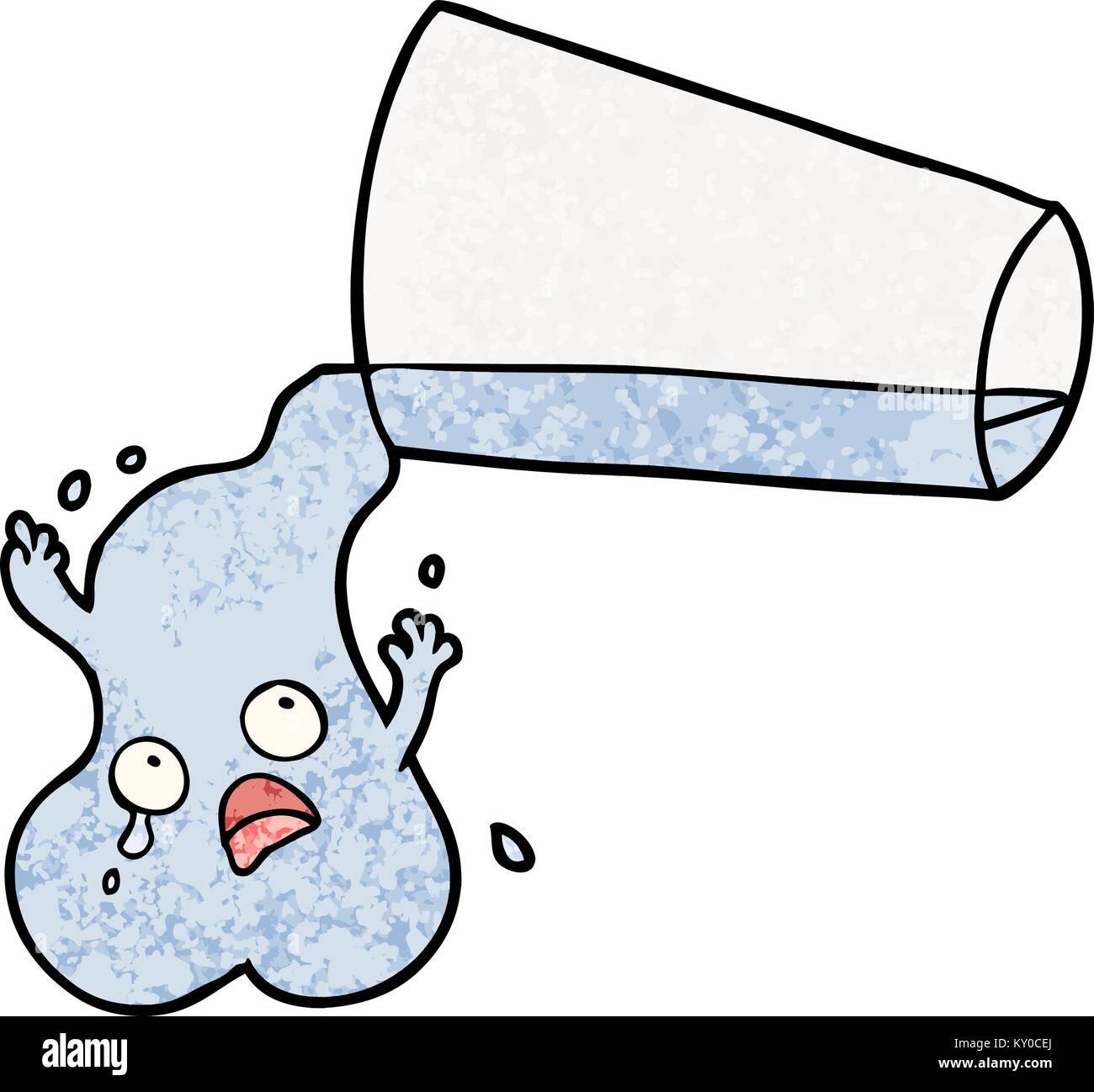 pouring water cartoon Stock Vector Image & Art - Alamy