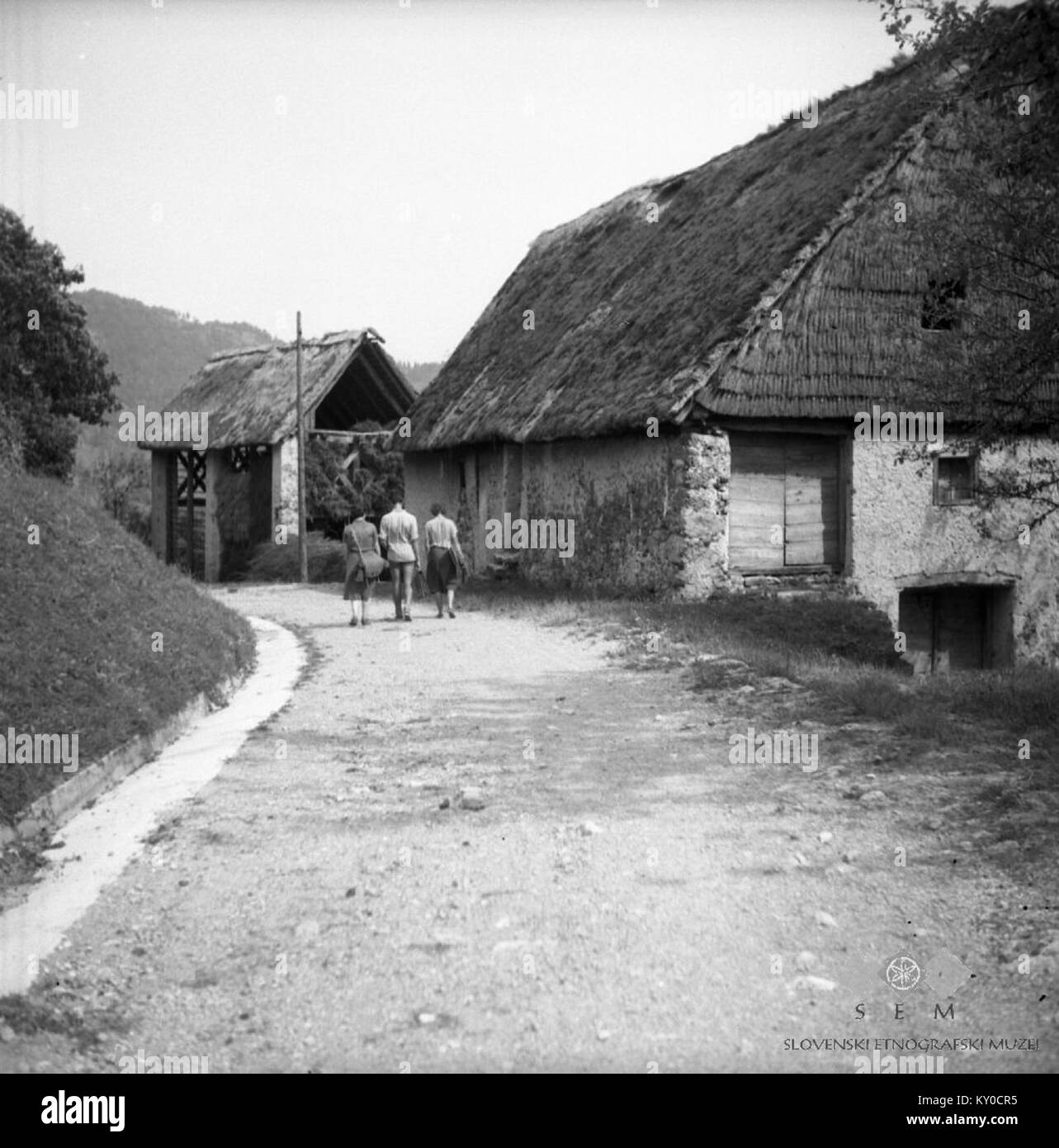 House of rural workers Black and White Stock Photos & Images - Alamy