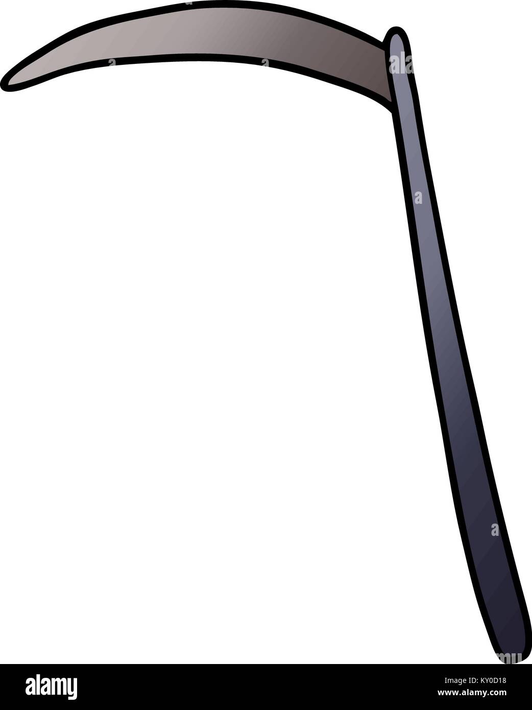 Cartoon scythe hi-res stock photography and images - Alamy