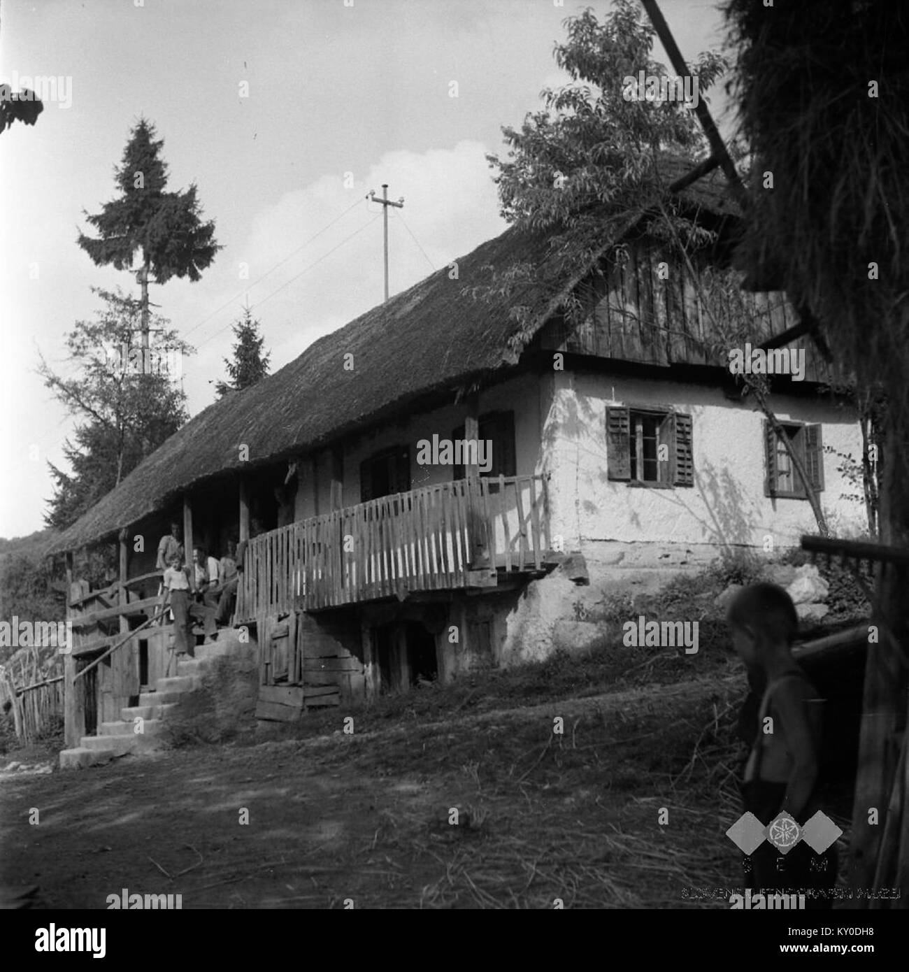 Modern interior building featuring Black and White Stock Photos ...