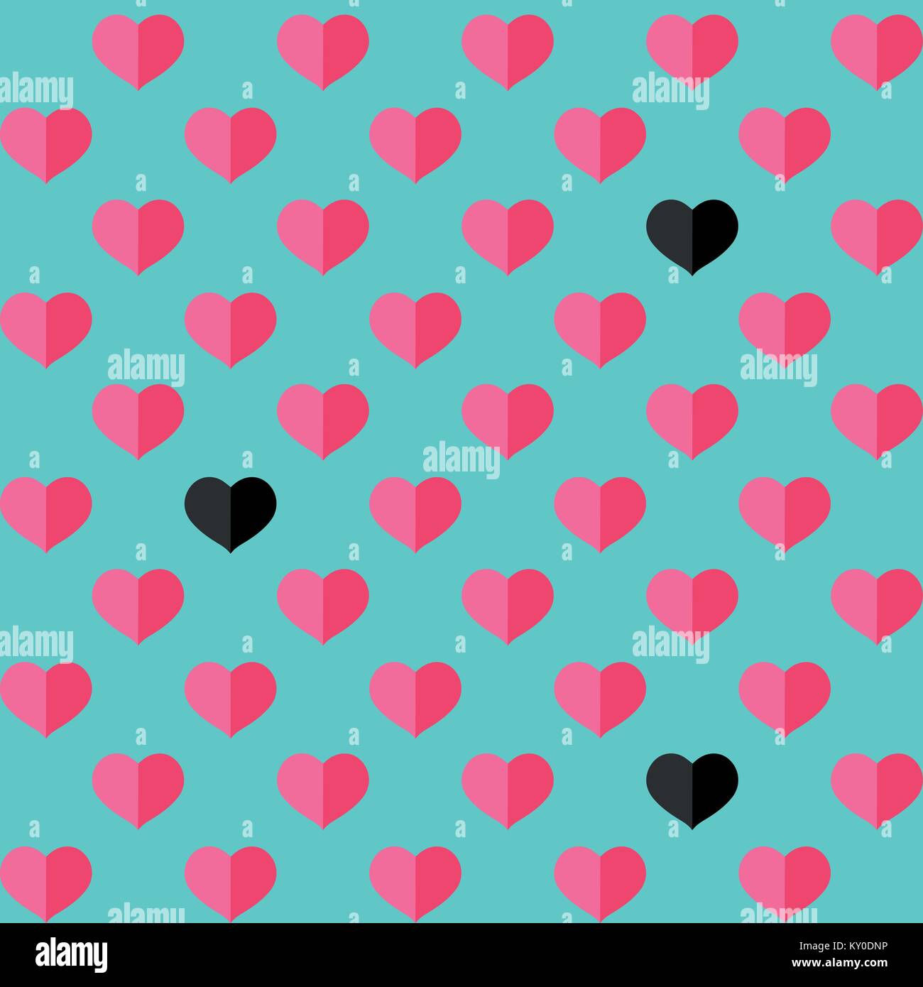 pattern of hearts. background,vector Stock Vector Image & Art - Alamy