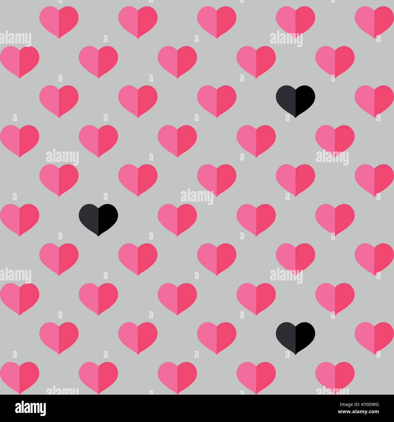 pattern of hearts. background,vector Stock Vector Image & Art - Alamy