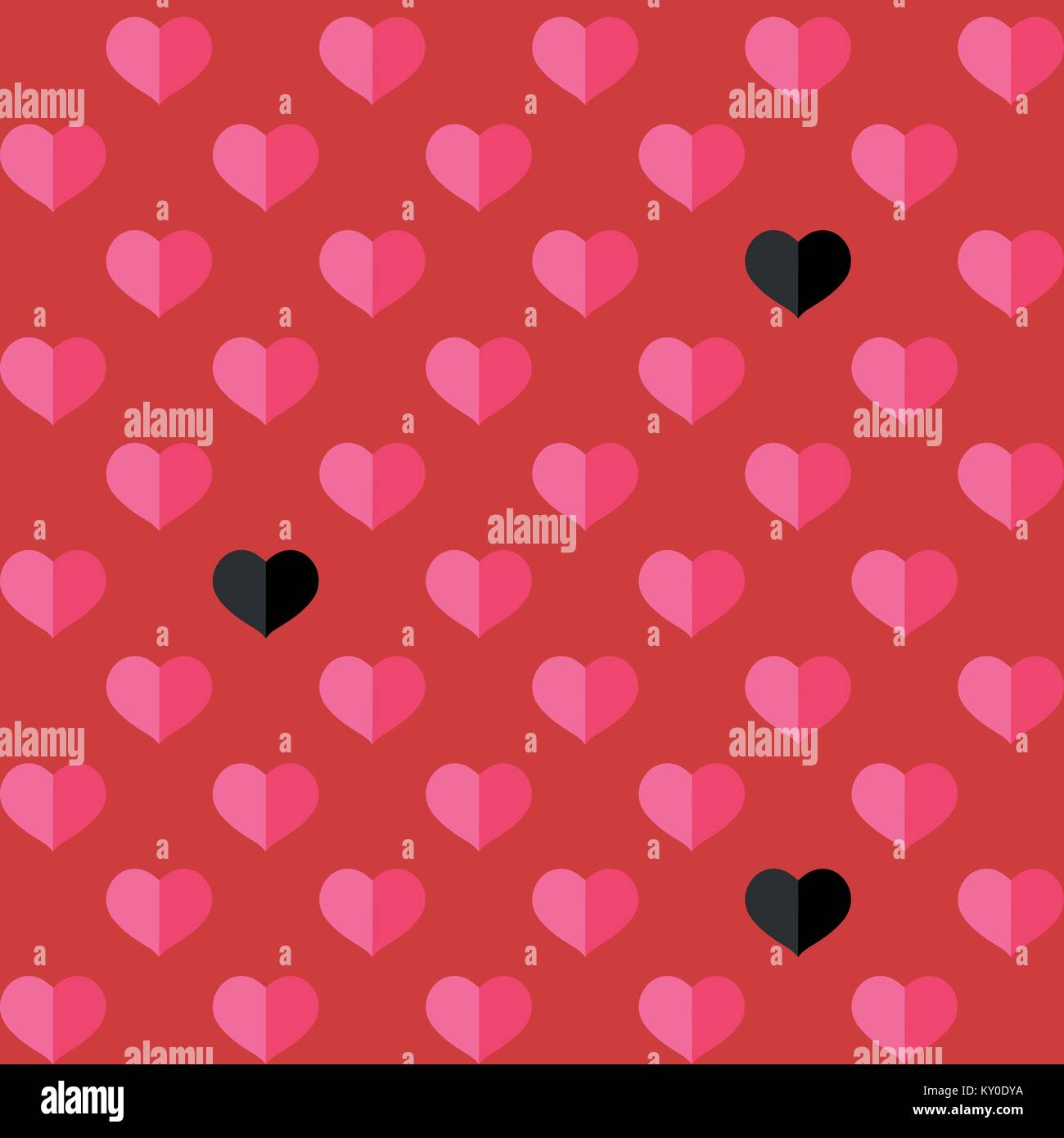 pattern of hearts. background,vector Stock Vector Image & Art - Alamy