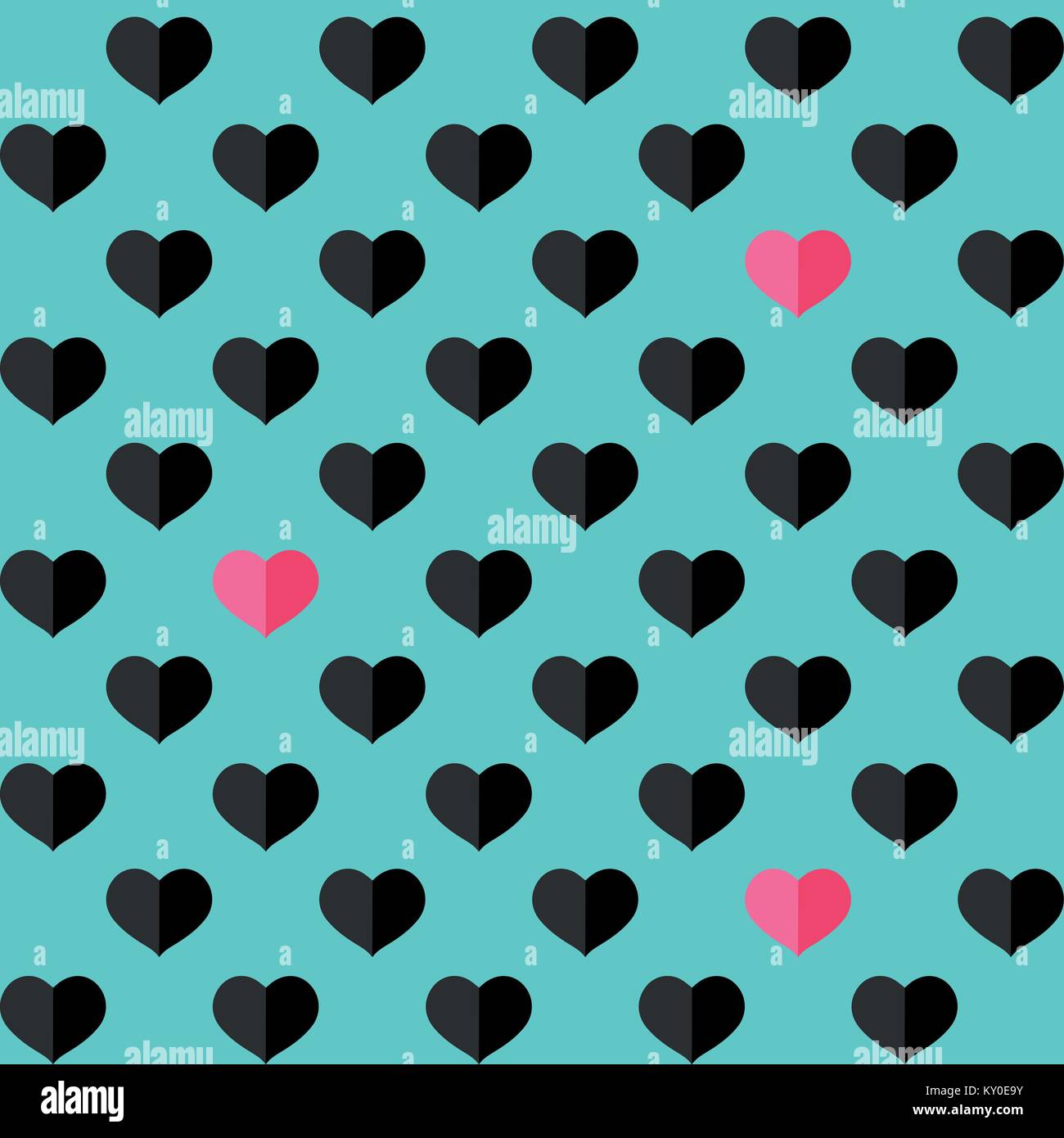 pattern of hearts. background,vector Stock Vector Image & Art - Alamy