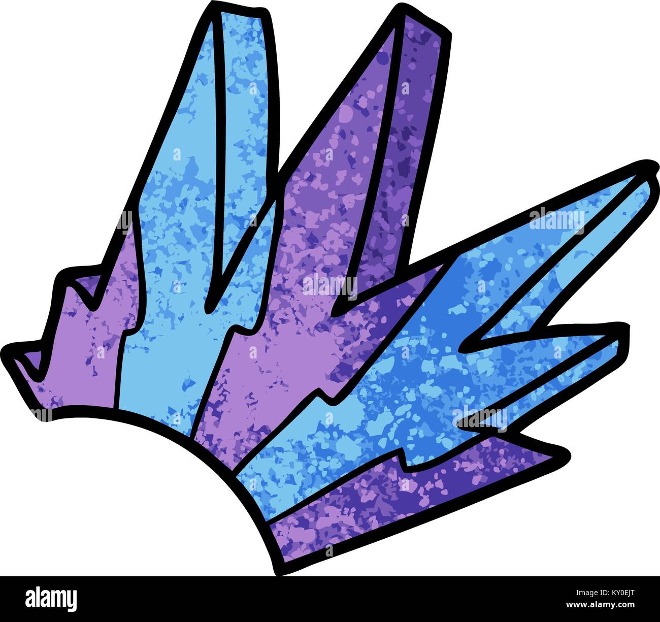 cartoon punk rock hair Stock Vector Image & Art - Alamy