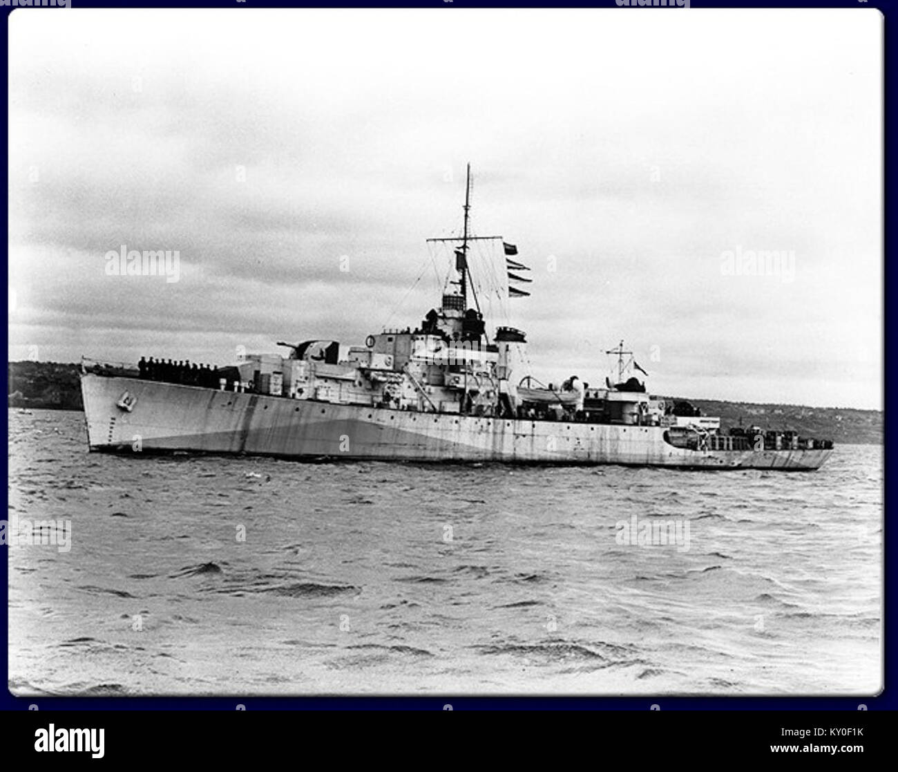 The HMCS Charlottetown is a River-class frigate, built and commissioned ...